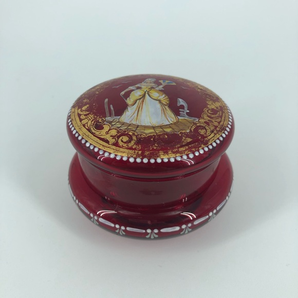 Murano | Art | Vintage Venetian Murano Italy Salviati Art Glass Ruby ...